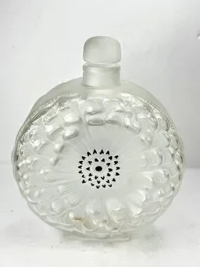 Art | Vintage Tall Rene Lalique Crystal Dahlia No 3 Perfume Bottle 7 ...